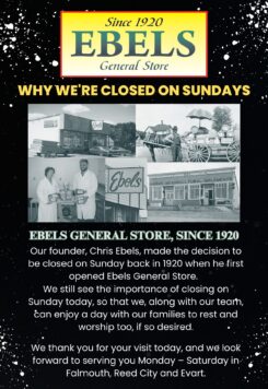 Ebels General Store About Us - Ebels General Store
